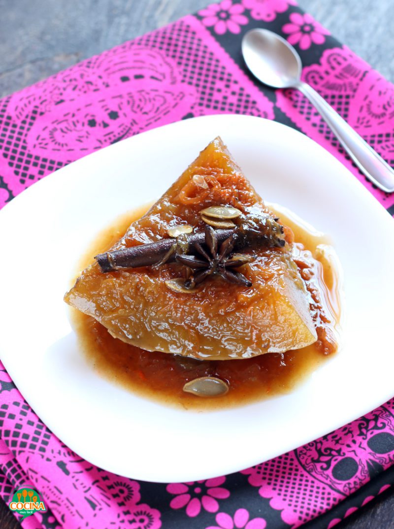 Calabaza en tacha o dulce de calabaza. Receta | Cocina Muy Facil