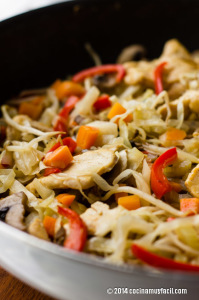Chop Suey de Pollo. Receta | Cocina Muy Facil