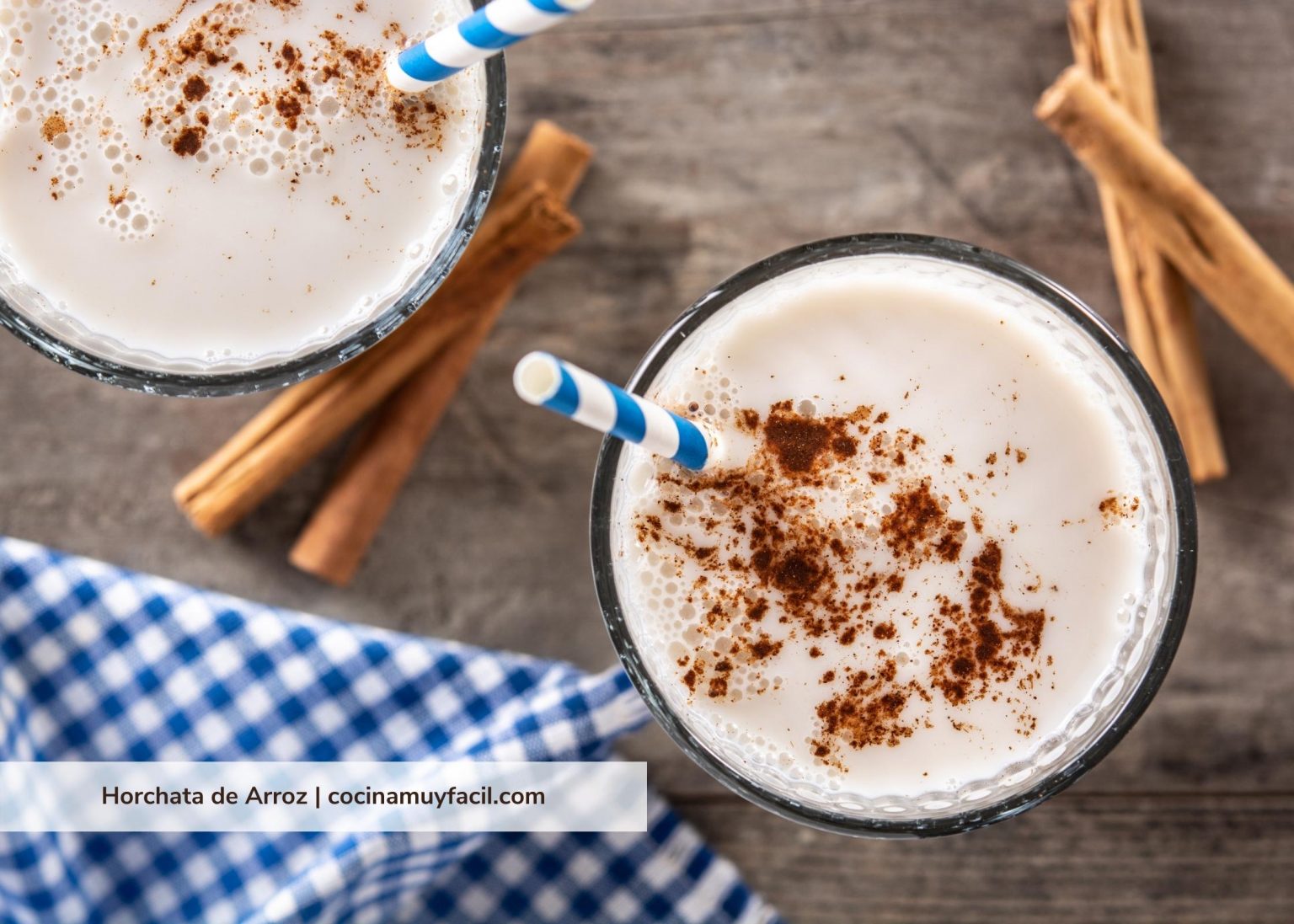 Horchata de arroz. Receta | Cocina Muy Facil