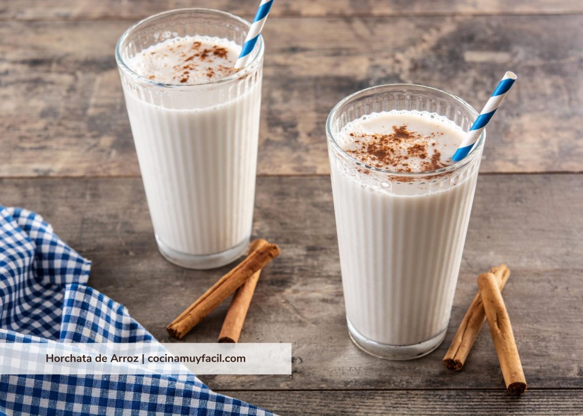 Horchata de arroz. Receta | Cocina Muy Facil